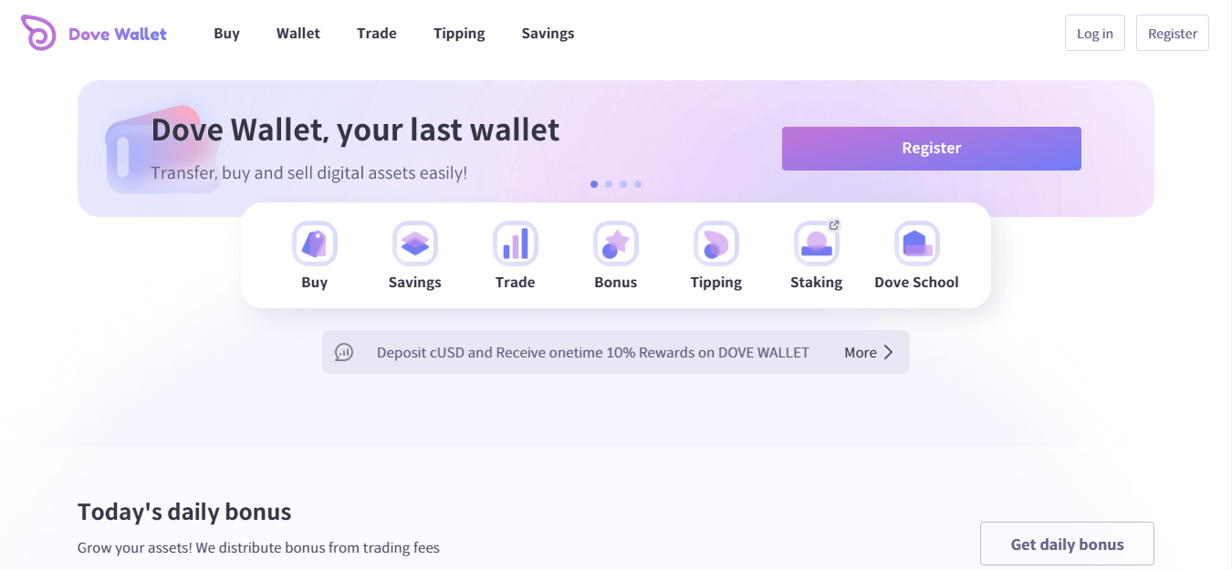 Dove Wallet Review 2023